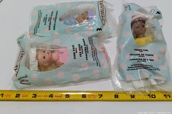 Madame Alexander sealed mini dolls, Tennis Girl, Hannah Pepper’s Friend ...