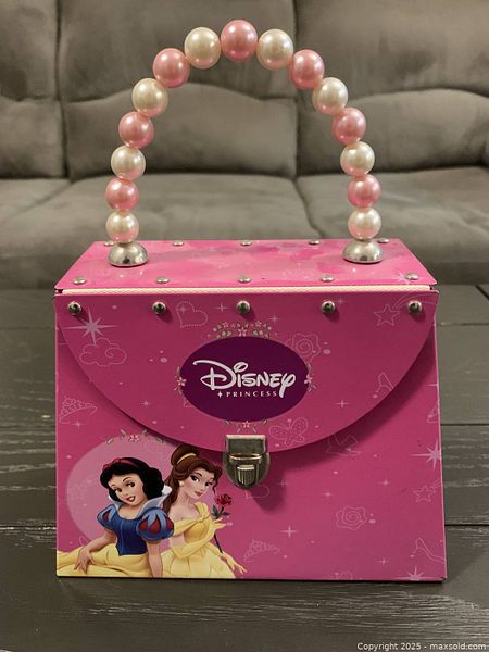 Disney Princess Pink Metal Jewelry Tin | Maxsold