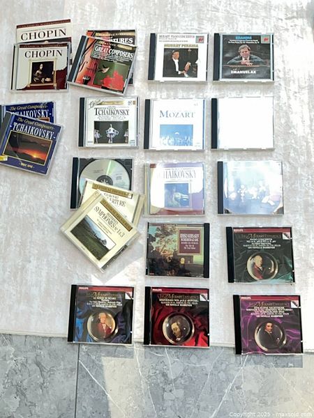 Classical CD collection, 20 discs | Maxsold