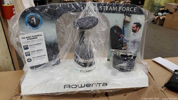 Rowenta Steam Force handheld steamer display model | Maxsold