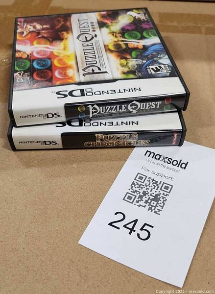 Nintendo DS Puzzle Quest & Puzzle Chronicles games | Maxsold
