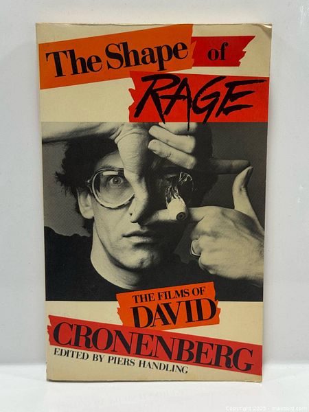 Signed The Shape of Rage: The Films of David Cronenberg paperback | Maxsold