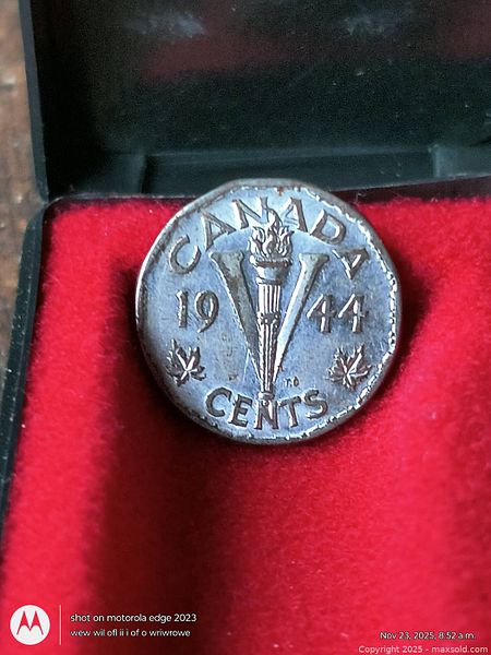 1944 V Nickel 5 Cent Coin | Maxsold