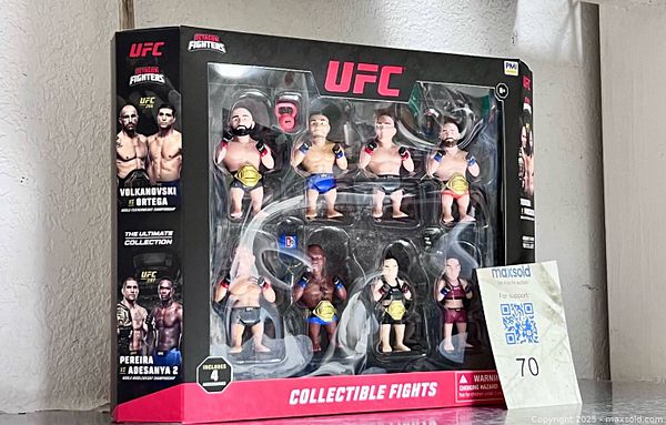 PMI UFC Collectible Fights 8-Figure Set | Maxsold