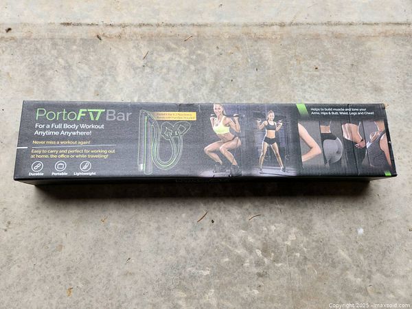 Porto Fit Bar portable workout bar | Maxsold