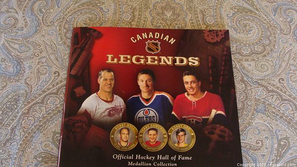 Canadian Legends Hockey Hall of Fame Medallion Collection | Maxsold