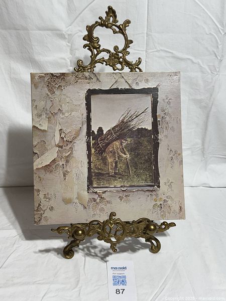 Led Zeppelin IV 1971 vinyl LP album | Maxsold