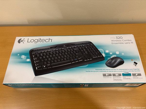 Logitech MK320 Wireless Keyboard & Mouse | Maxsold
