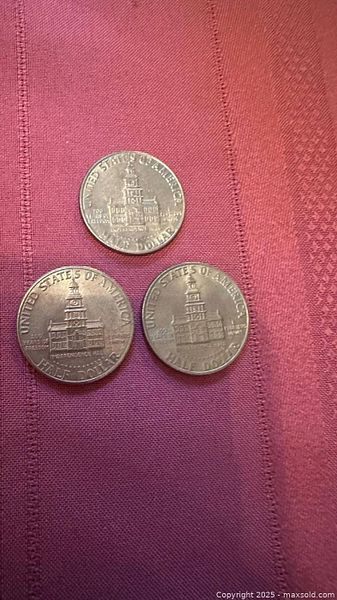 3 Bicentennial Kennedy Half Dollar Coins | Maxsold