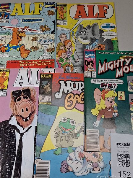 ALF, Mighty Mouse, Muppet Babies Comics | Maxsold