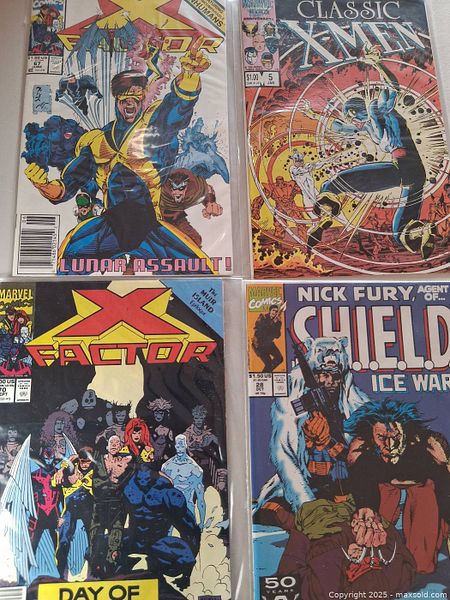 Marvel comic books: X-Factor #67 & #70, Nick Fury #28 | Maxsold
