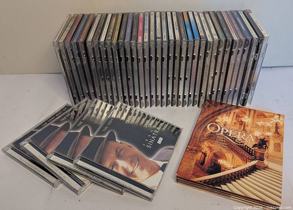 Mixed-genre audio CDs 1990s-2000s | Maxsold