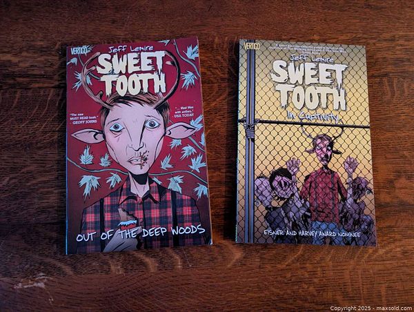 Sweet Tooth Volumes 1 & 2 Graphic Novels | Maxsold