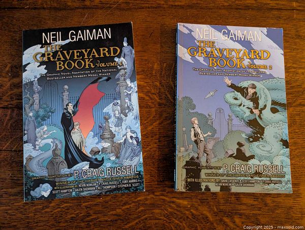 The Graveyard Book Volumes 1 & 2 | Maxsold