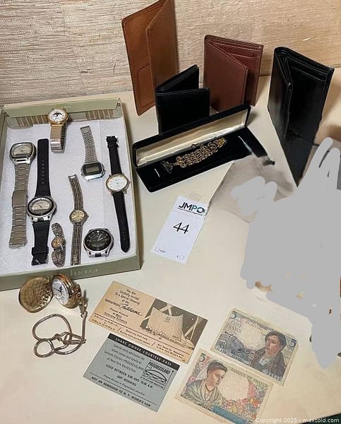 Watches Wallets Ephemera | Maxsold