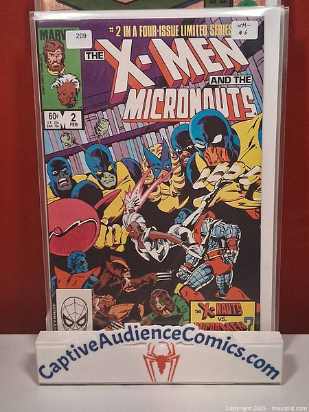 X-Men and the Micronauts #2 Comic | Maxsold