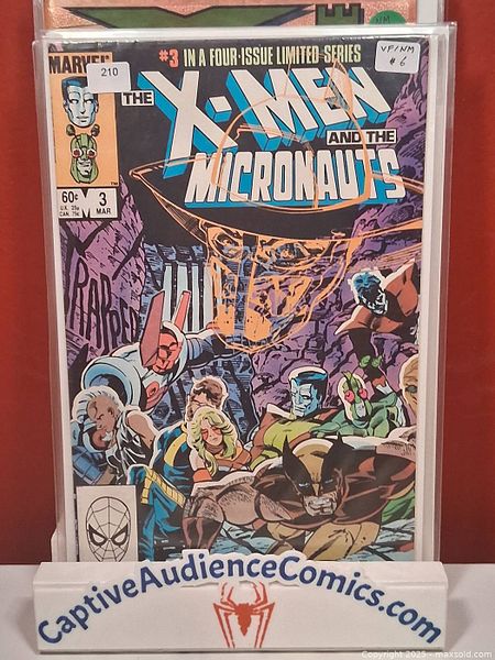 X-Men And The Micronauts Issue 3 Comic Book | Maxsold