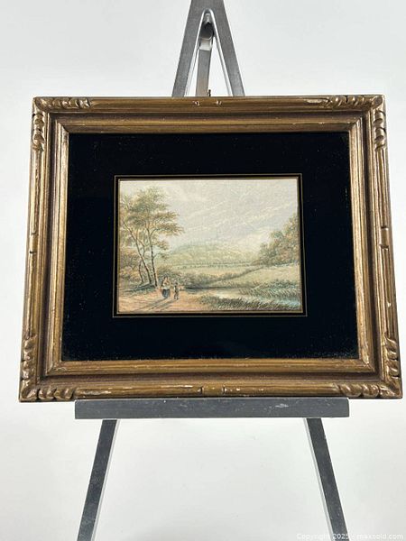 Baxter colour lithograph “View from Harrow on the Hill” | Maxsold
