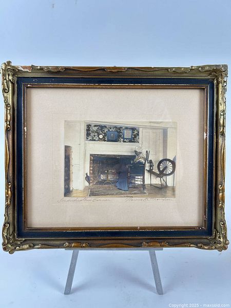 Hand-Coloured Silver Print Photograph | Maxsold