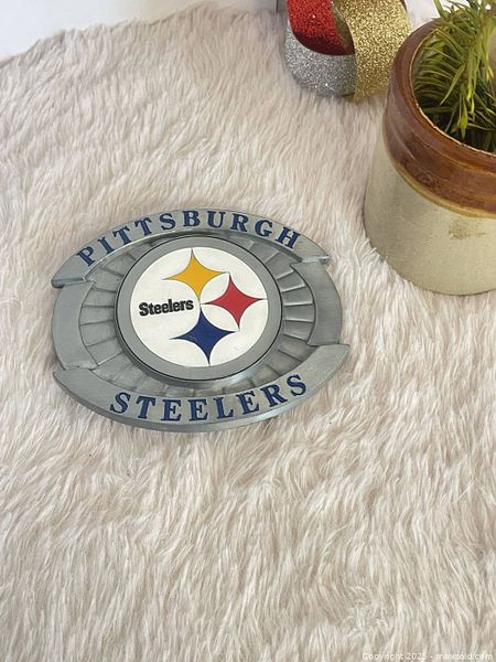 NFL Pittsburgh Steelers metal belt buckle | Maxsold