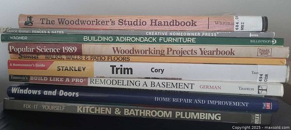 Trade skills & home remodeling books | Maxsold