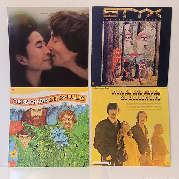 4 vinyl LP albums | Maxsold