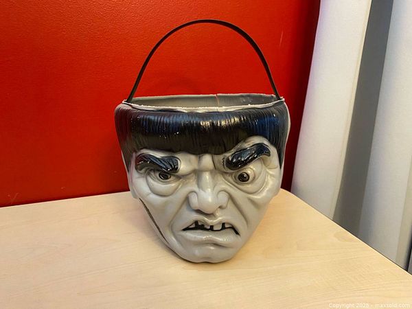 Vintage Empire Frankenstein Blow Mold Candy Bucket | Maxsold