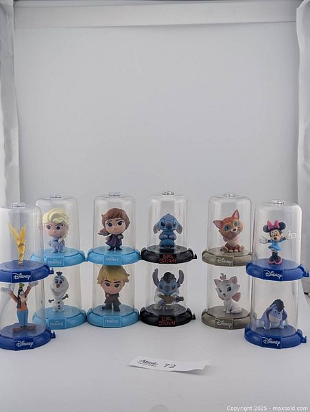 Disney Domez collectible figures x12 | Maxsold