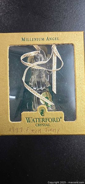 Waterford Crystal Millennium Angel Ornament | Maxsold