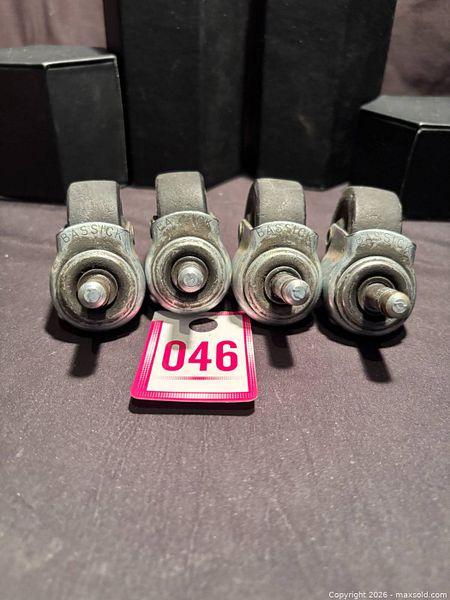 Bassick 2" swivel casters, 4 count | Maxsold