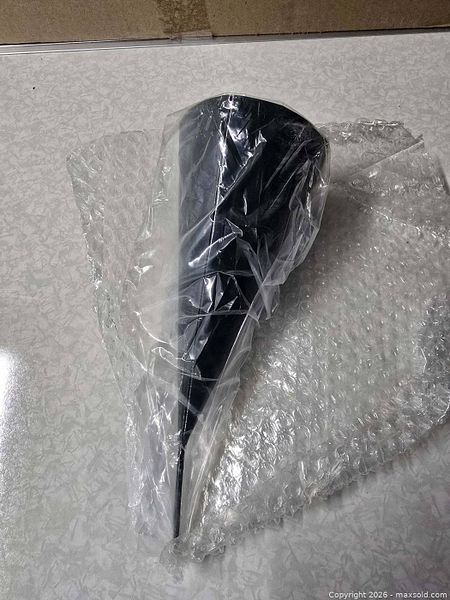 Metal Cone Cemetery Vase | Maxsold