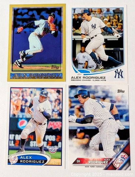 Alex Rodriguez Topps baseball cards | Maxsold
