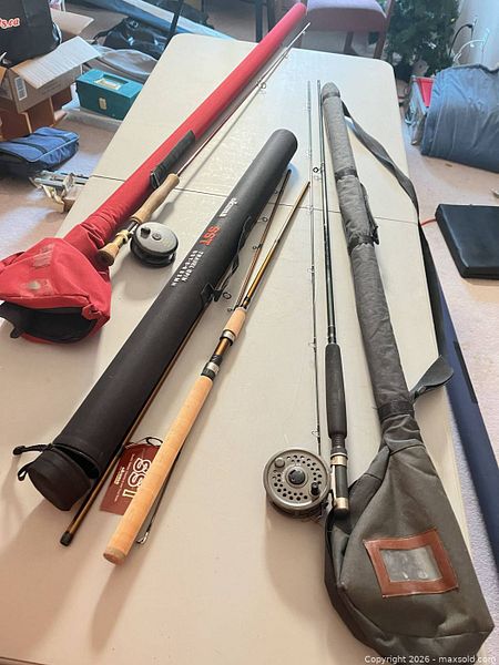 Amundson Top Rod with BFR Reel, Dragon Fly Rod, Okuma SST-S-863-MH Rod ...