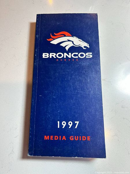 1997 Denver Broncos Media Guide | Maxsold