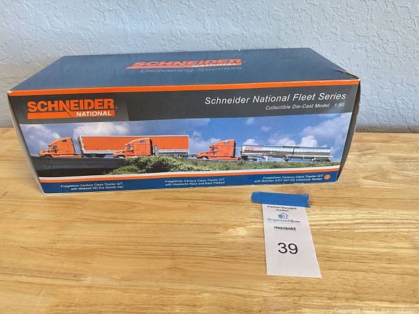 Schneider National 1:50 Freightliner Century Class Tractor & 53' Box ...