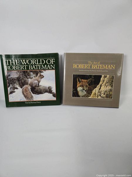 Robert Bateman signed hardcover art books | Maxsold
