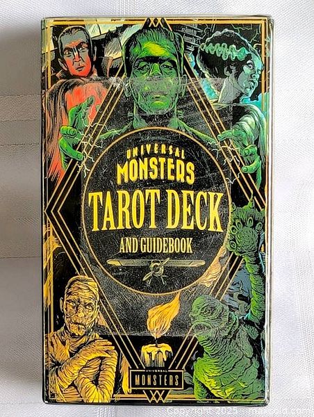 Universal Monsters tarot deck & guidebook | Maxsold