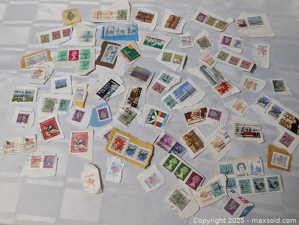 Canadian, UK and World Postage Stamps | Maxsold