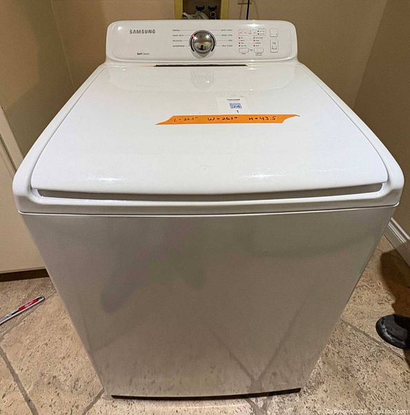 Samsung WA40J3000AW/A2 top-load washer | Maxsold