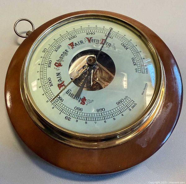 Vintage German Wall Barometer | Maxsold