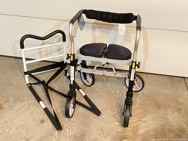 Rollator Walker and Bed Safety Rail | Maxsold