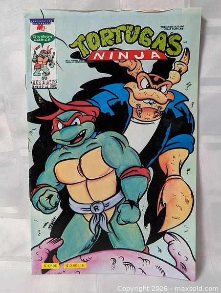 TMNT Tortugas Ninja Año 2 #30 Mexican Comic 1992 | Maxsold