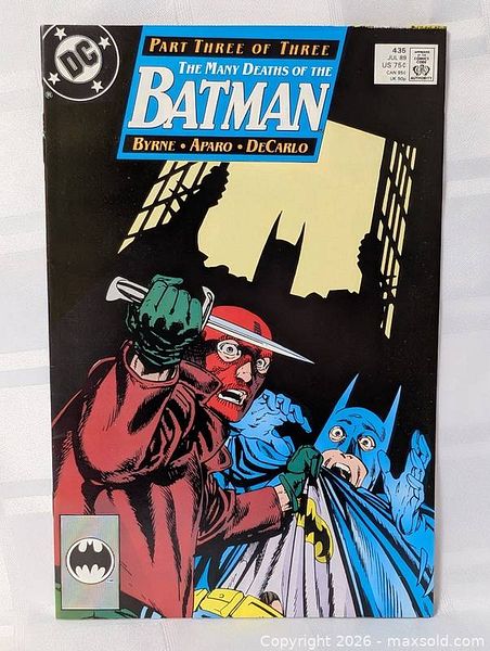 Batman #435 Comic Book 1986 | Maxsold