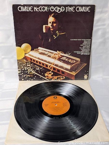 Charlie McCoy "Good Time Charlie" vinyl LP | Maxsold