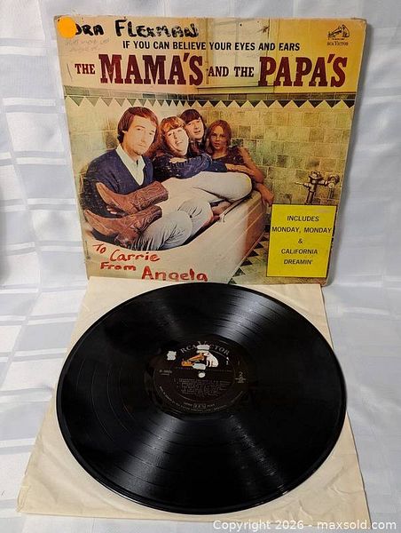 The Mamas & The Papas vinyl LP | Maxsold