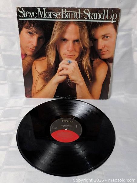 Steve Morse “Stand Up” vinyl LP record | Maxsold