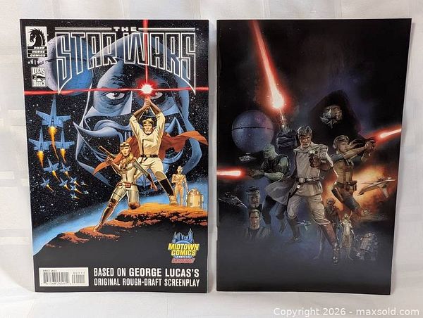 The Star Wars #1 Variant Comic Book | Maxsold