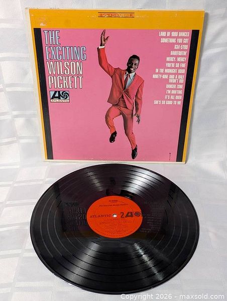 The Exciting Wilson Pickett vinyl LP | Maxsold