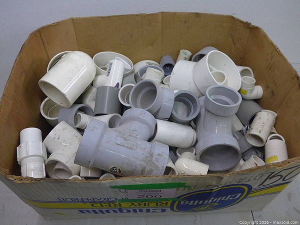 Mixed PVC and ABS Plumbing Fittings | Maxsold