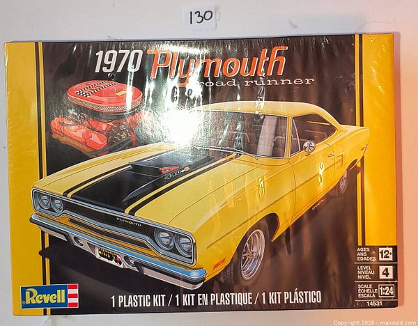 Revell 1970 Plymouth Road Runner model kit | Maxsold